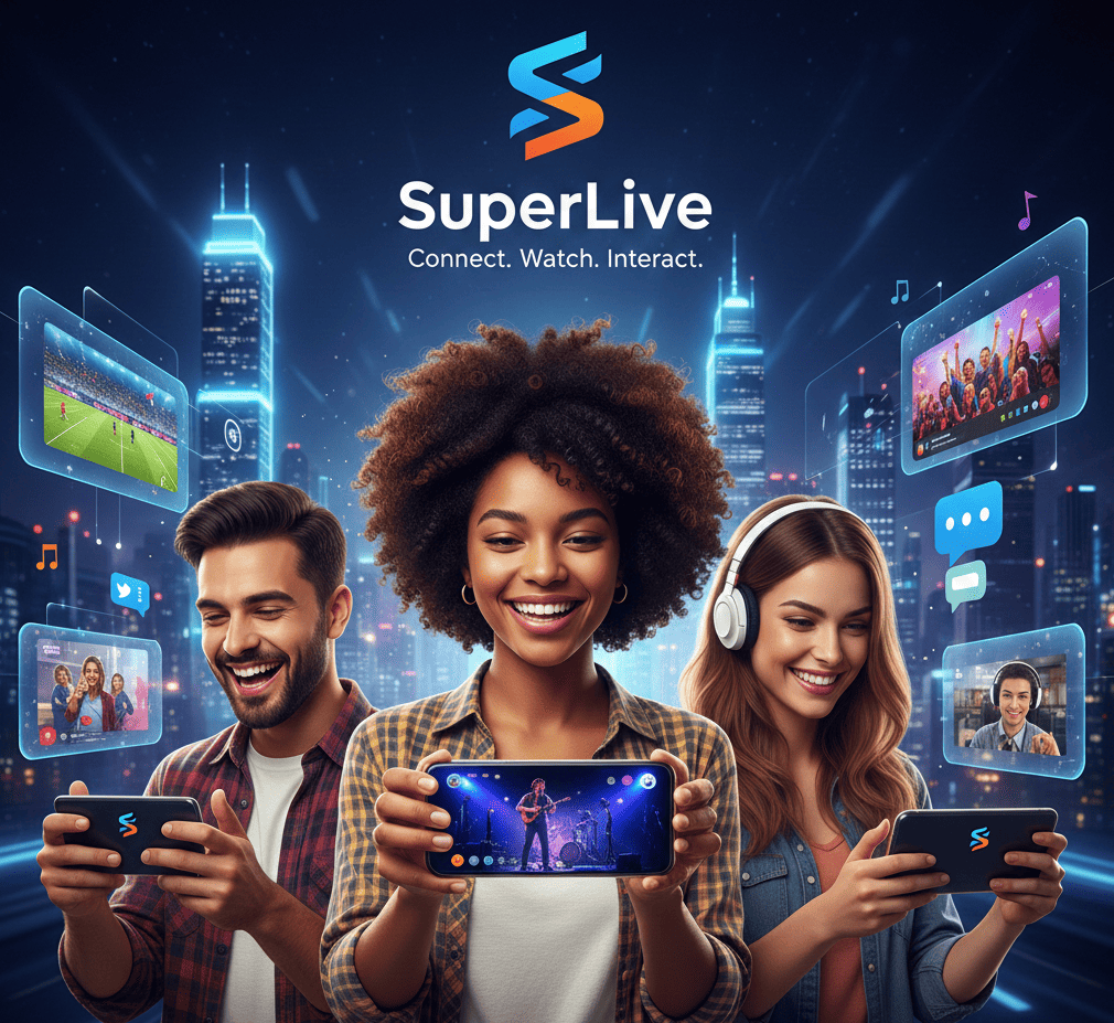 SuperLive: Broadcast, Connect, and Make Global Friends